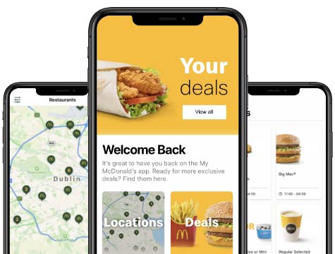 McDonald's app | McDonald's Ireland
