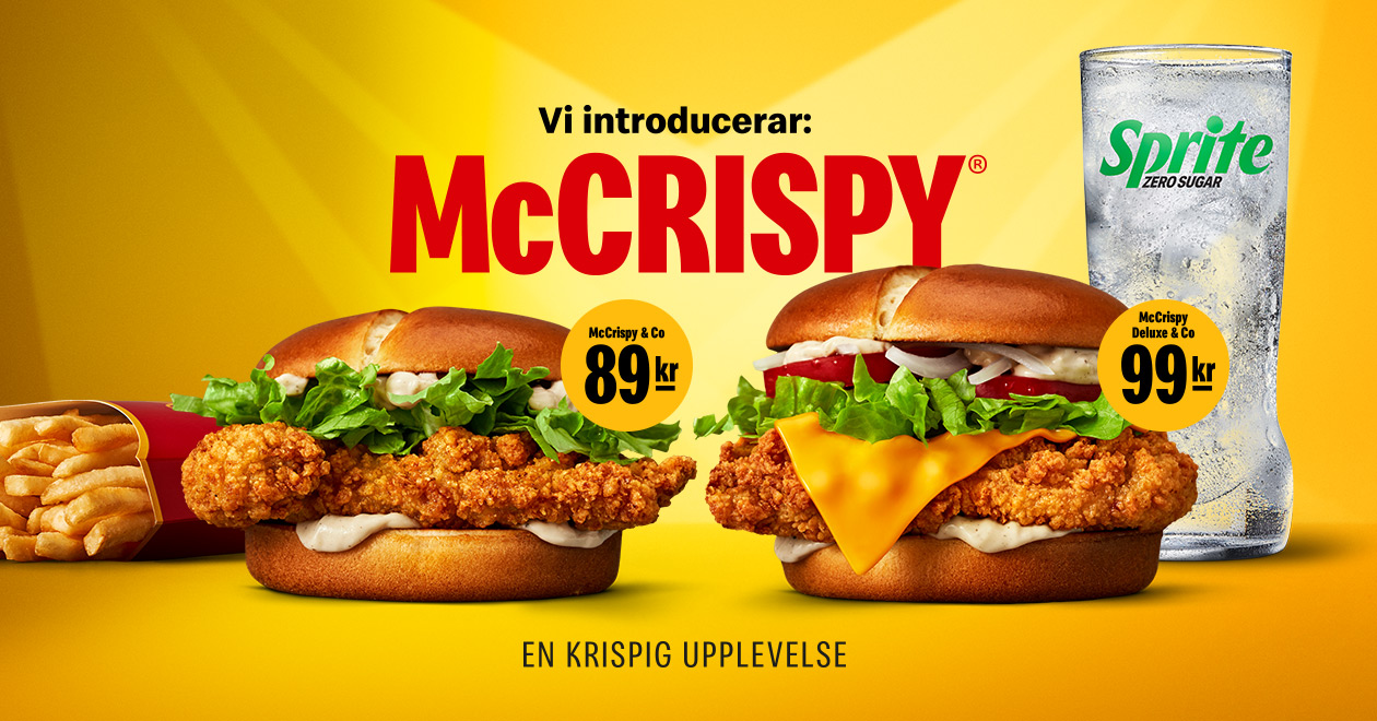 Välkommen till McDonald’s!
