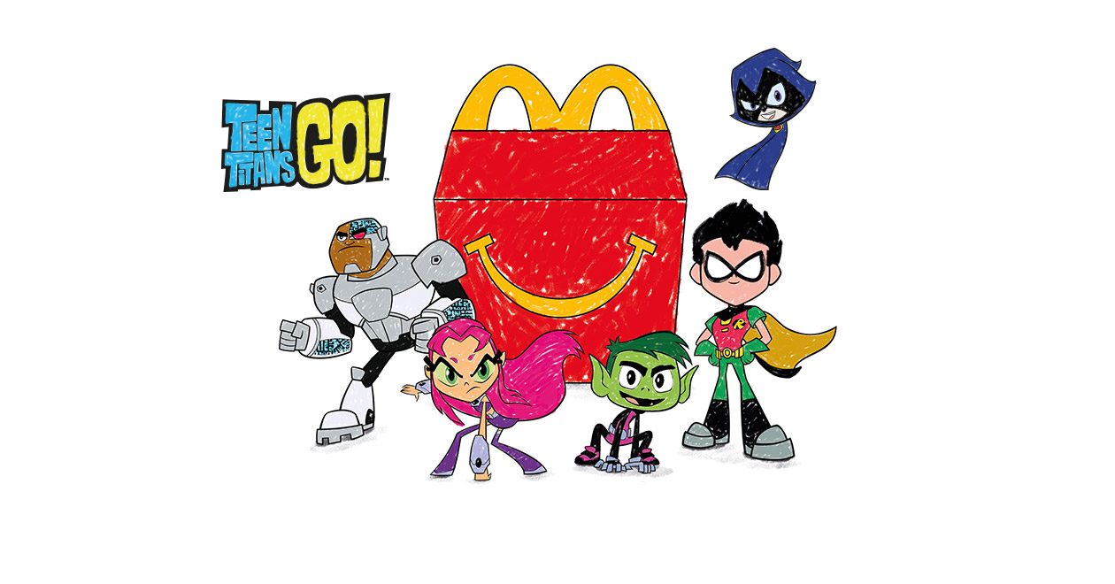 Aktuellt Happy Meal Teen Titans Go | McDonald's