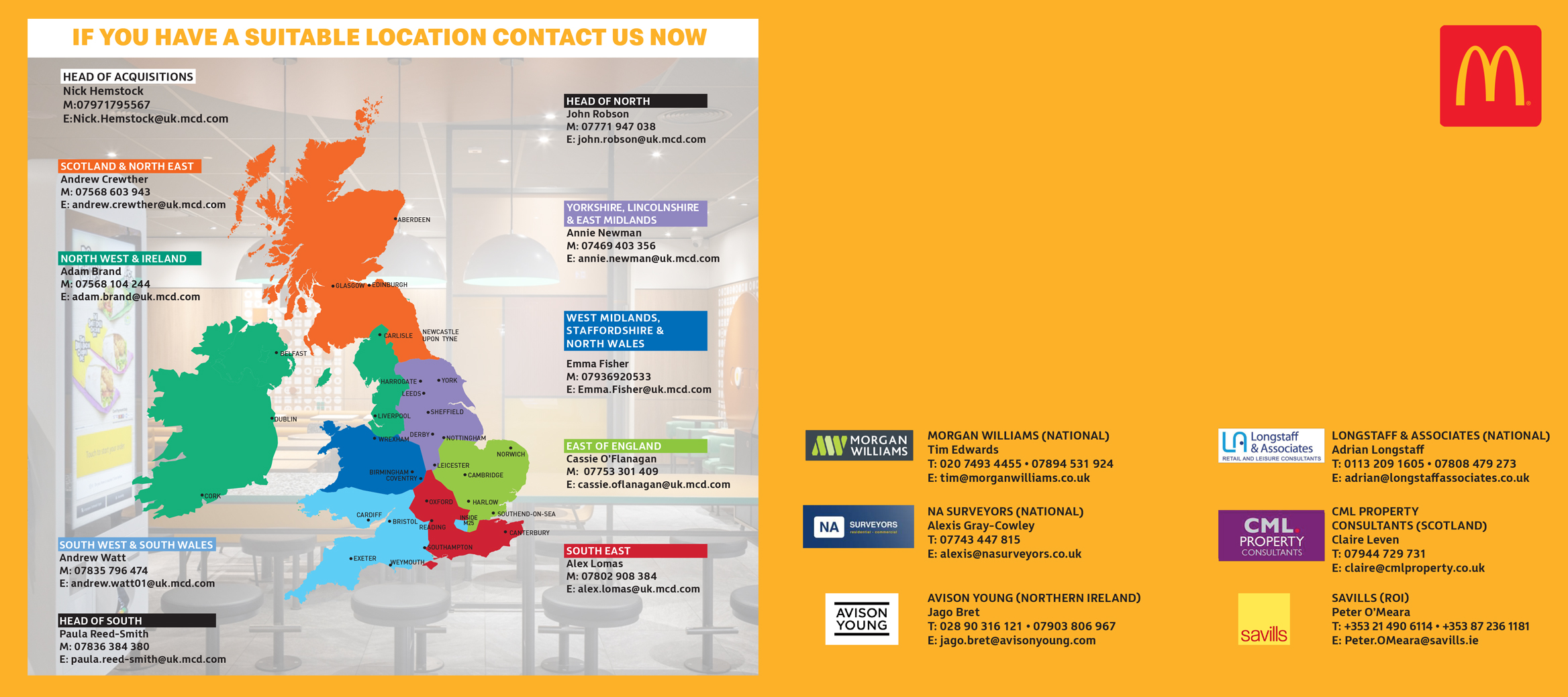 New Sites - Property & New Restaurants | McDonald's UK