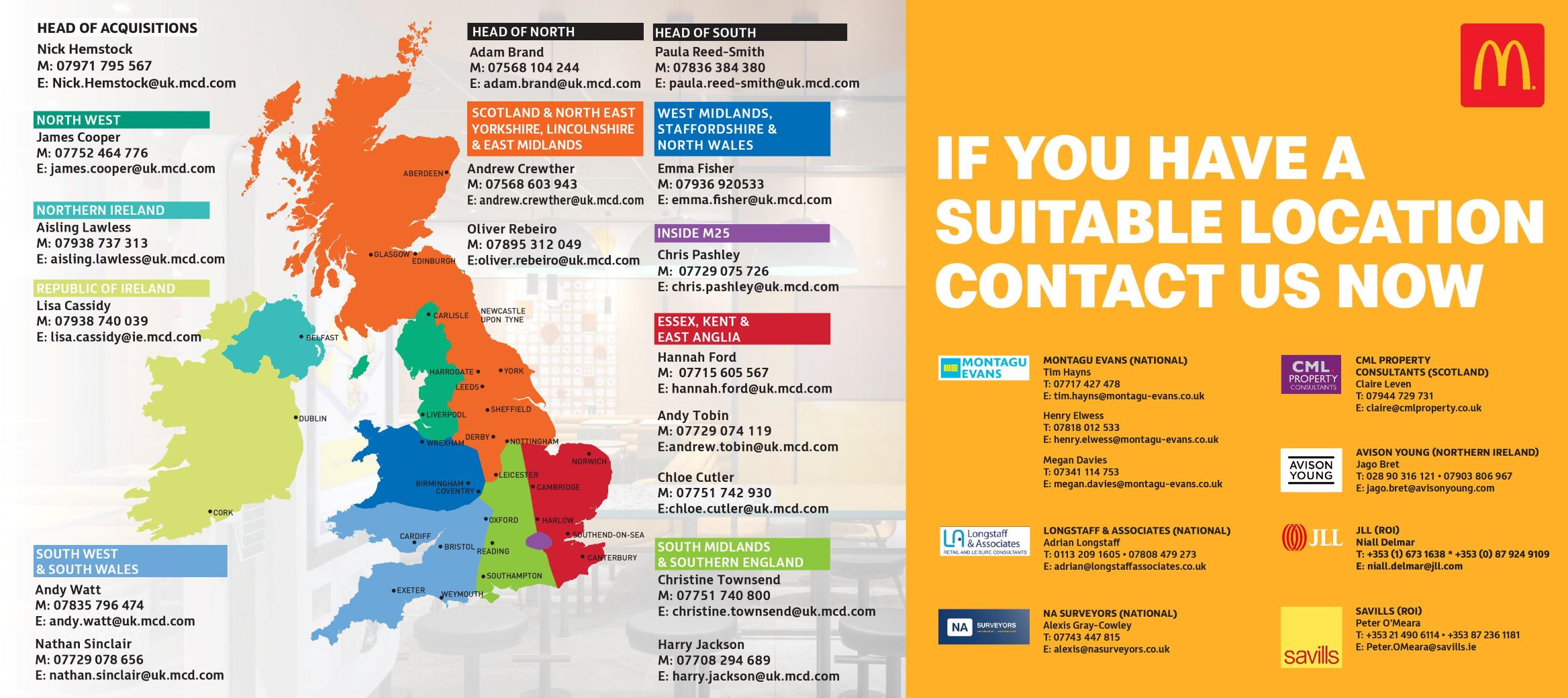 New Sites - Property & New Restaurants | McDonald's UK